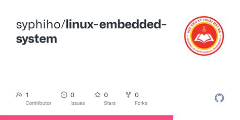 Github Syphiholinux Embedded System