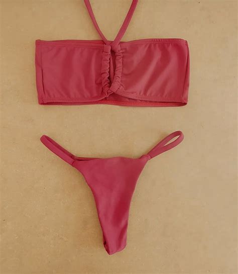Biquini Luna Marsala Carol Moda Praia
