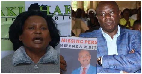 Mwenda Mbijiwes Mother Pleads With Rigathi Gachagua To Help Trace Missing Son Ke