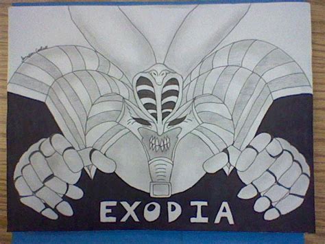 Exodia Drawing By Goldenstarartist On Deviantart