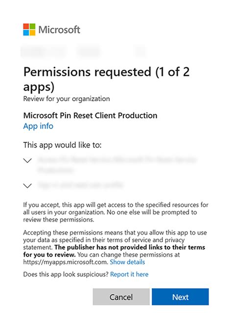 Pin Reset Microsoft Learn