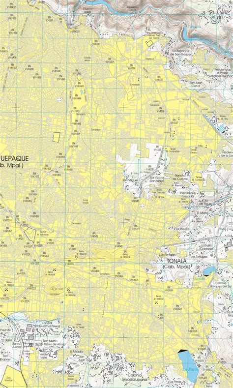 Plano De Tonalá Jalisco Galería De Mapas
