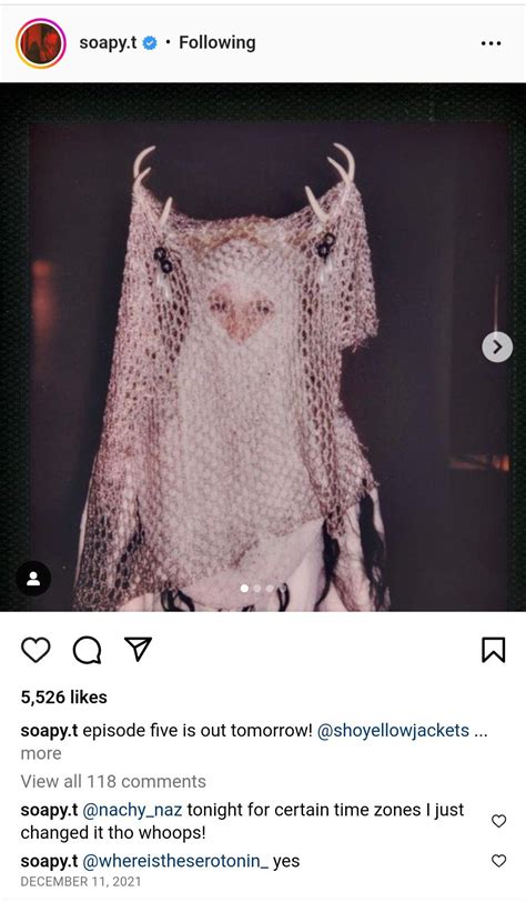 From Sophie Thatchers Ig Young Nat Dec 2021 Ryellowjackets