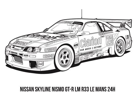 Nissan Skyline Gt R R34 Le Mans 24h Racing Edition