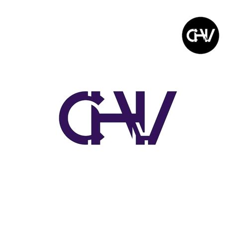 Premium Vector Letter Chv Monogram Logo Design