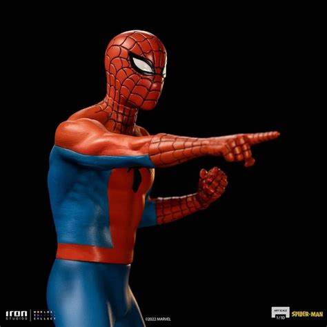 A Collectible Sculpture Based On The Spider Man Pointing Meme Marvel