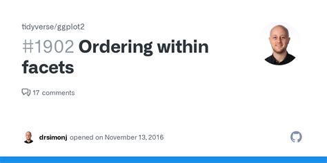 Ordering Within Facets Issue Tidyverse Ggplot GitHub