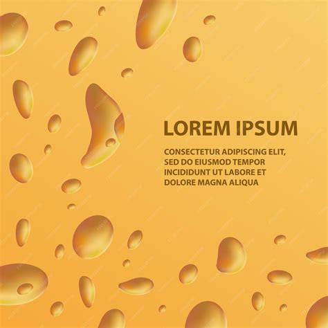 Premium Vector Realistic Cheese Texture Vector Delicious Cheesy