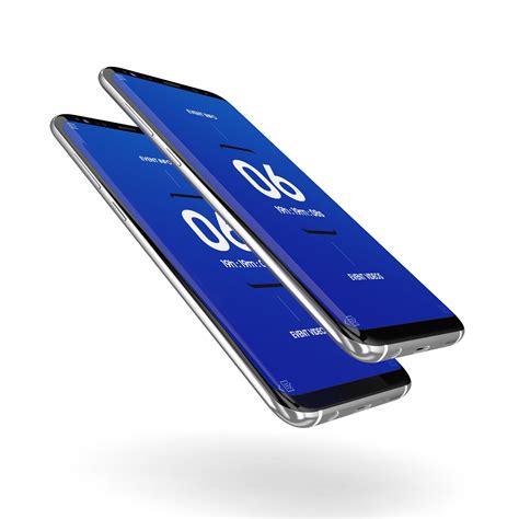 Samsung Galaxy S8 Plus Arctic Silver Modelo 3d 39 3ds C4d Fbx