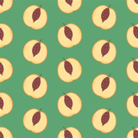 Premium Vector Orange Seamless Pattern Orange Slice