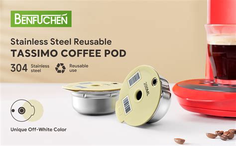 Stainless Steel Reusable Tas Simo Coffee Pod 220mlextra