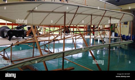 The Reconstructed 1903 Wright Flyer Elevator Displayed At The Wright