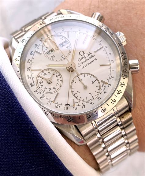 Serviced Omega Speedmaster Vintage Automatic Automatik 1750044 Triple