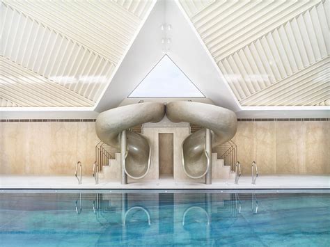 Stunning Design Pool Into A 19th Century Manor Fubiz Media