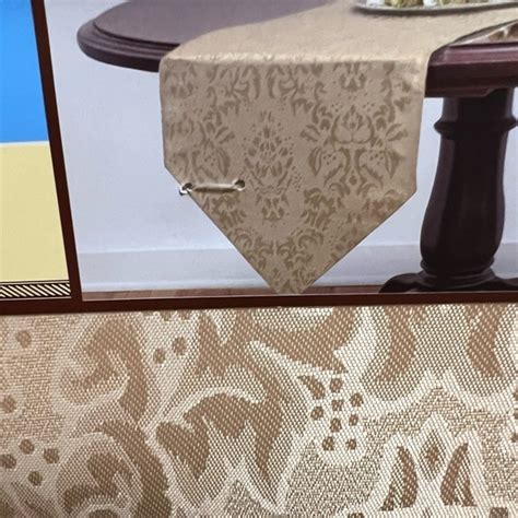 Dining Table Runner Classy Golden Brown Yellow Poshmark
