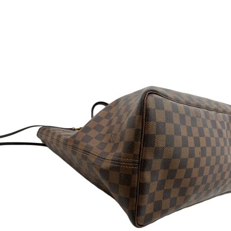 Louis Vuitton Neverfull Gm Damier Ebene Tote Shoulder Bag
