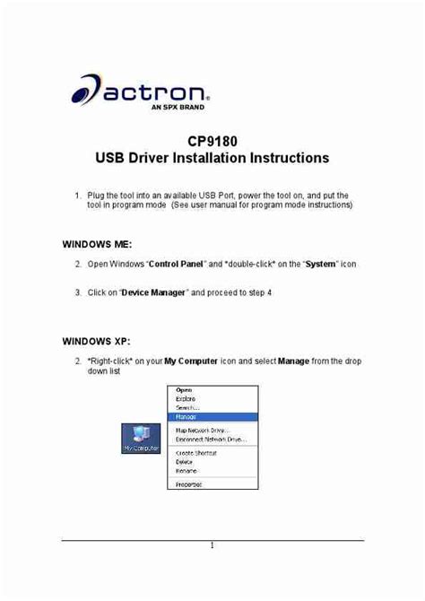 Actron Computer Drive Cp9180 Pagepdf