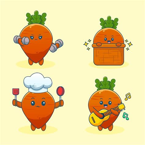 Premium Vector Cute Fruit Cartoon