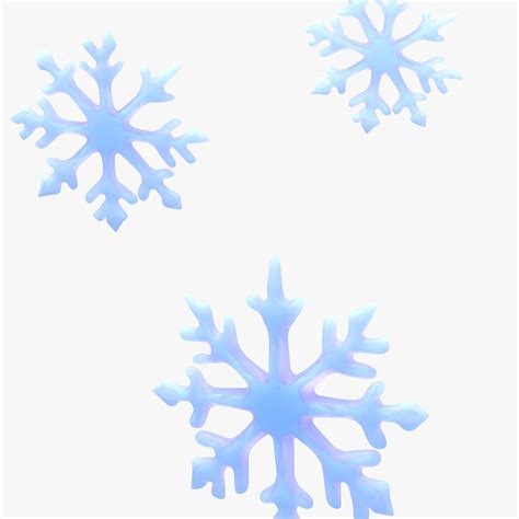Snowflake 3d Model