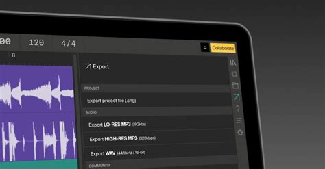 How To Export And Publish Songs Soundation