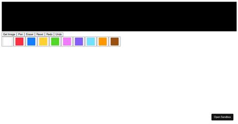 react sketch canvas examples codesandbox