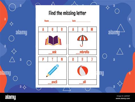 Spelling Worksheets For Kindergarten