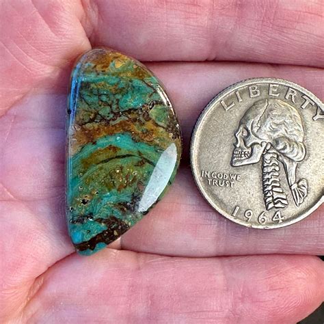 Beautiful Rising Phoenix Turquoise Cabochon Etsy