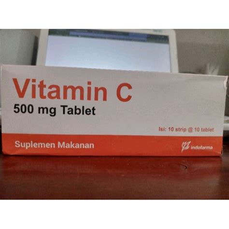 Jual Promo Vit C 500 Mg Kemasan Strip Isi 10 Tablet Shopee Indonesia