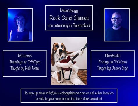 Rock Band Classes Musicology School Of Music