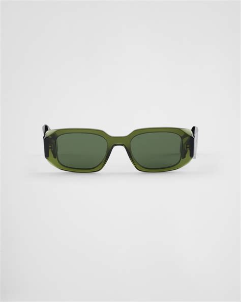 Military Green Lenses Prada Symbole Sunglasses Prada