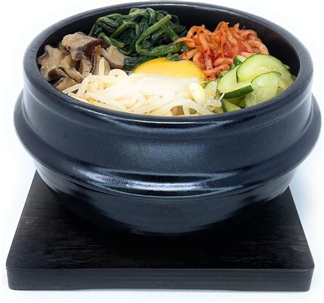 Jovely Korean Stone Pot Set 32 Fl Oz Authentic Ttukbaegi