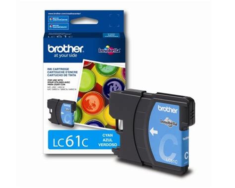 Brother Part Lc61y Yellow Oem Ink Cartridge 325 Pages