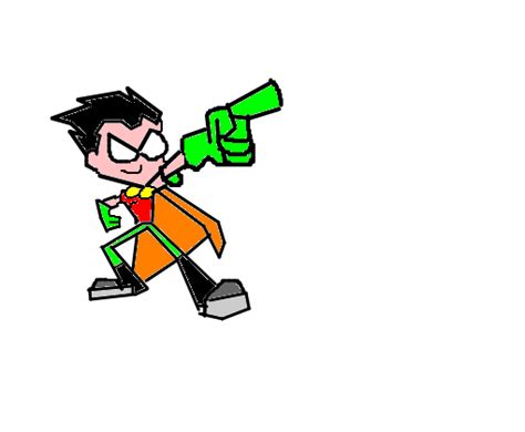 Robin Teen Titans Desenho De Hoanzoyt Gartic