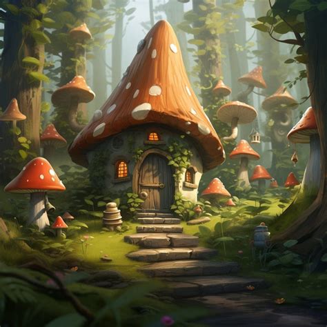 Fantasy Gnome Forest Etsy