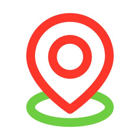 Pin Generic Outline Color Icon
