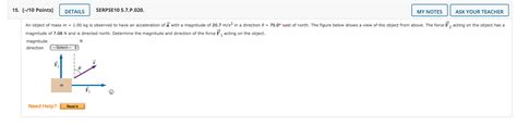 Solved Magnitude Of N And Is Directed North Determine Chegg