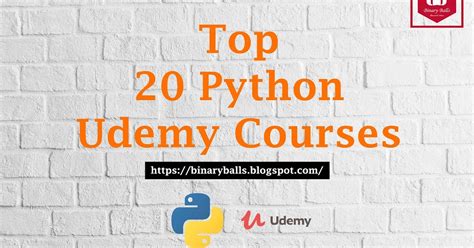 Top 20 Free Python Udemy Courses