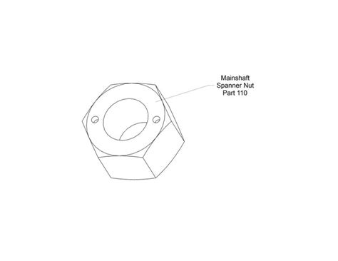 110 Mainshaft Spanner Nut Newarctech