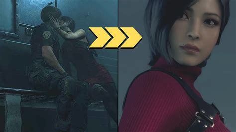 Resident Evil Leon And Ada Kiss
