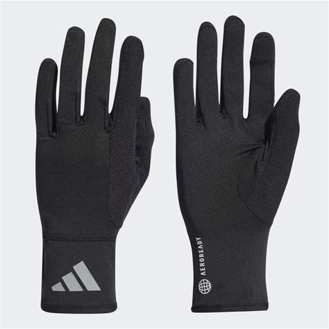 Adidas Aeroready Gloves Black Adidas Australia
