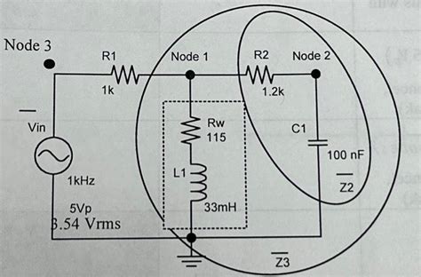 Solved From The Oscilloscope Display Graph 2 Graph Two
