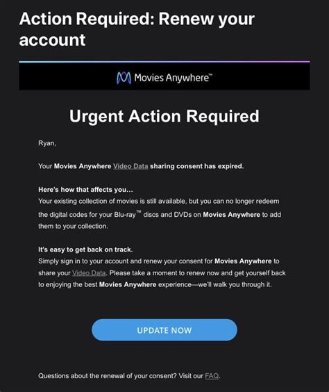 Movies Anywhere Forcing You To Share Video Data In Order To Redeem