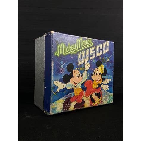 Vintage Mickey Mouse Disco Phonograph W 45rpm Of Mickey Mouse Club Record
