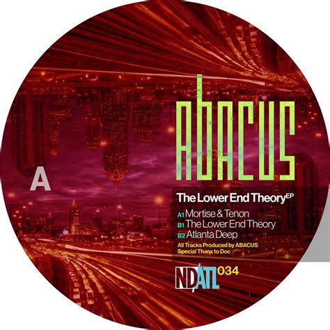 Abacus “the Lower End Theory” Ndatl