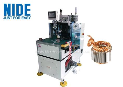 Double Side Motor Stator Coil End Lacing Machine Middle Size With Ccc Certificate