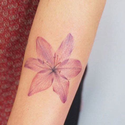 Pink Lily Tattoo Lily Tattoo Tattoo Designs Cool Tattoos