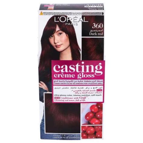 Loreal Paris Casting Creme Gloss 360 Dark Red Eshaistic Pk