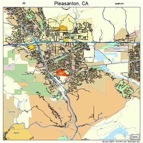 Pleasanton Ca Zip Code Map At William Justice Blog