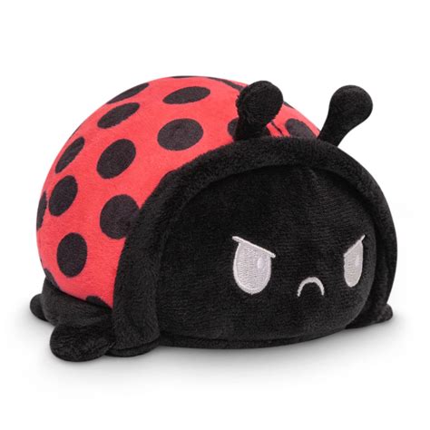 Teeturtle The Original Reversible Ladybug Plushie Cute Sensory