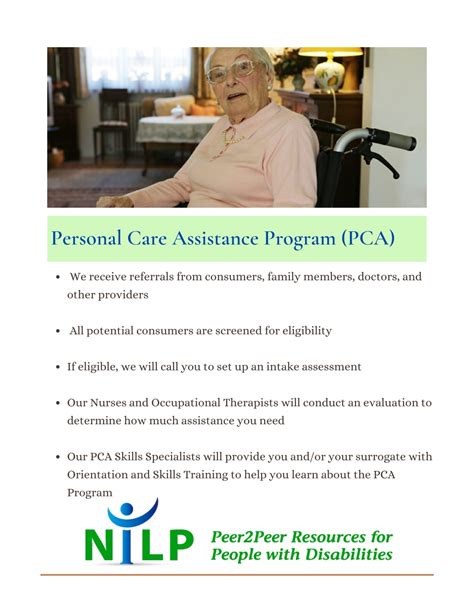 Ppt Personal Care Assistance Program Pca Powerpoint Presentation